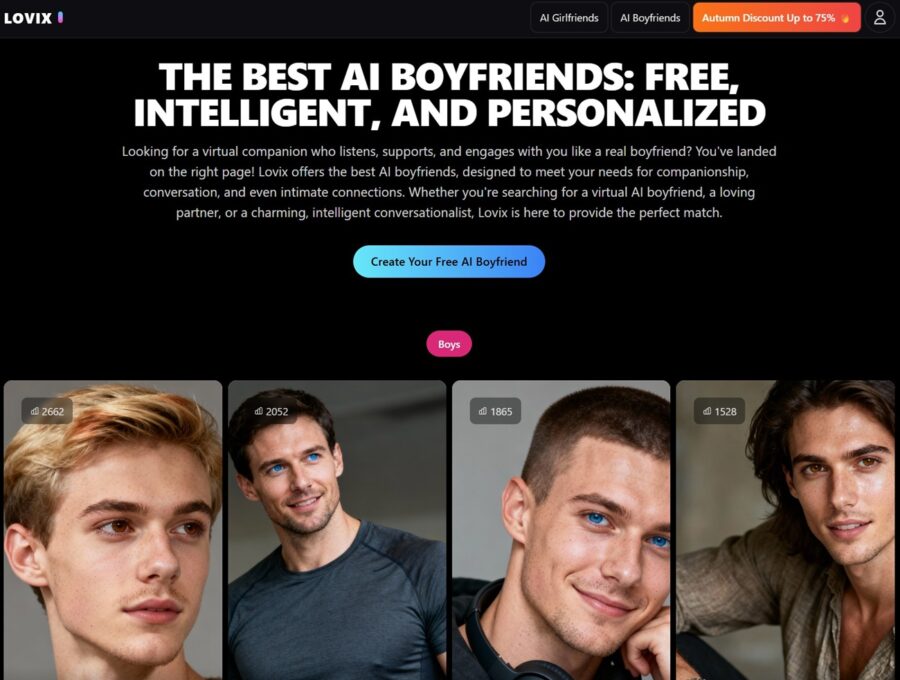 TOP 10 Gay AI Boyfriend Chatbots with Photo, Video, and Voice